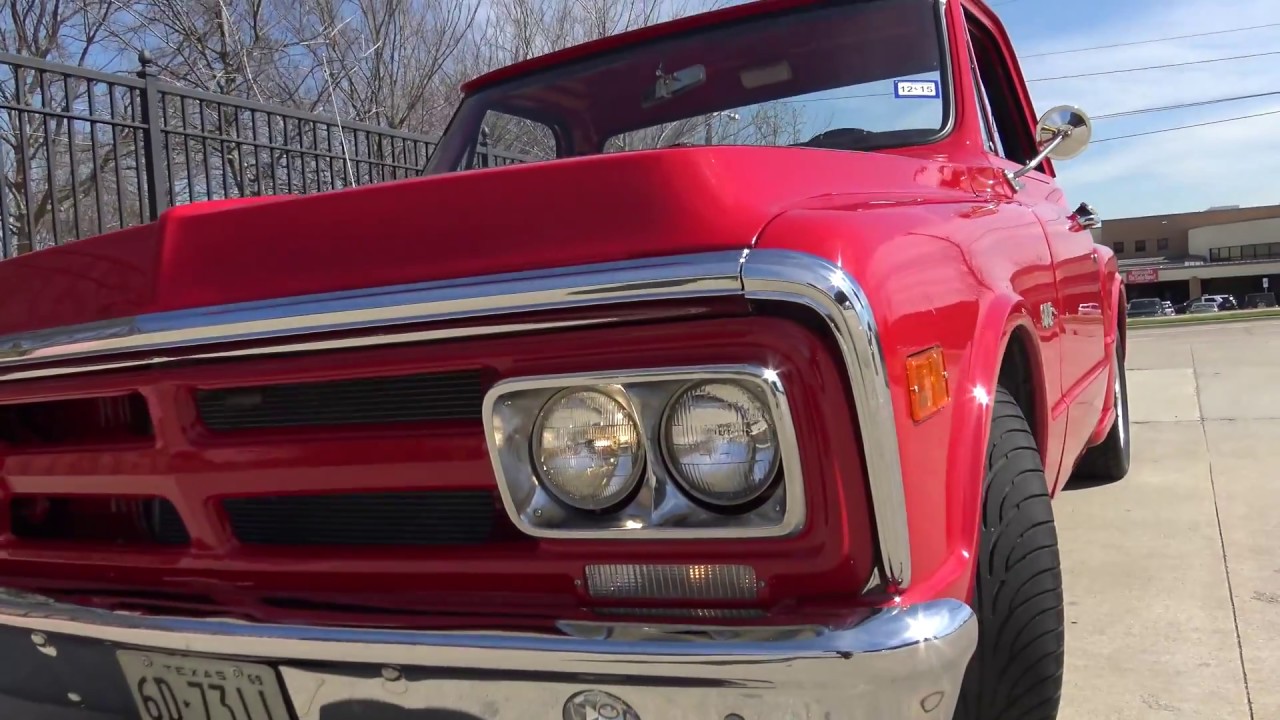 1969 GMC Custom Street Rodded Texas truck - YouTube