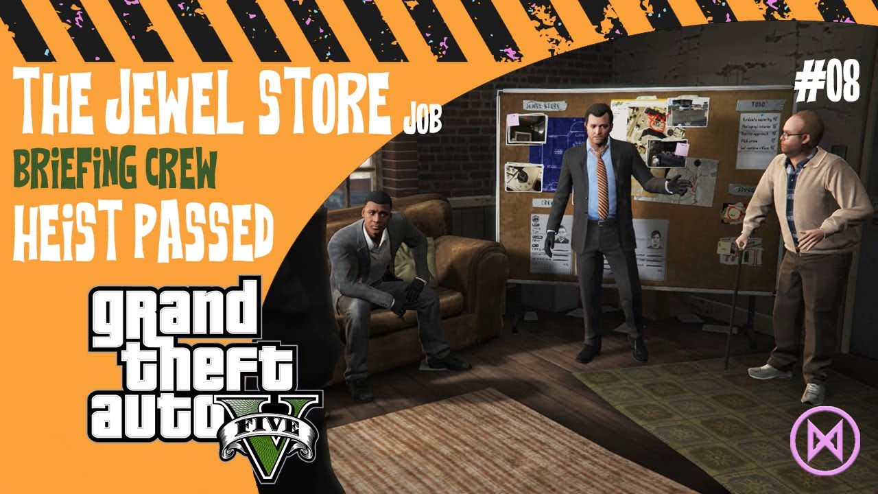 GTA V Story Mode : Complete mission ( heist passed ) The jewel store ...