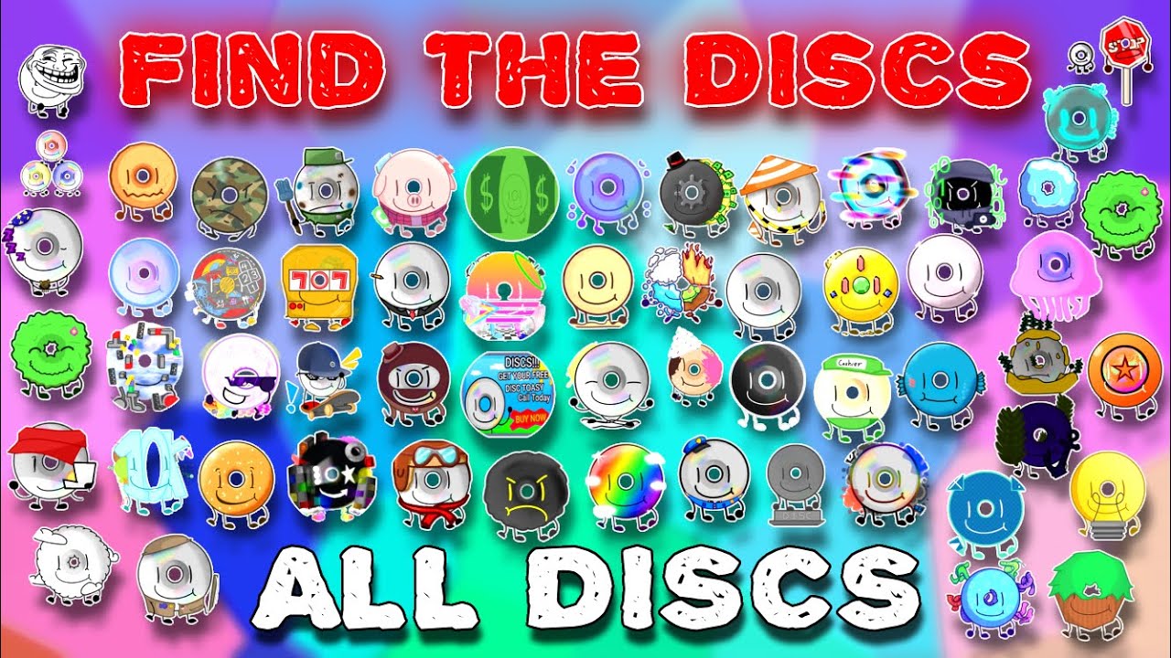 Find the Discs - ALL Discs! [Roblox] - YouTube