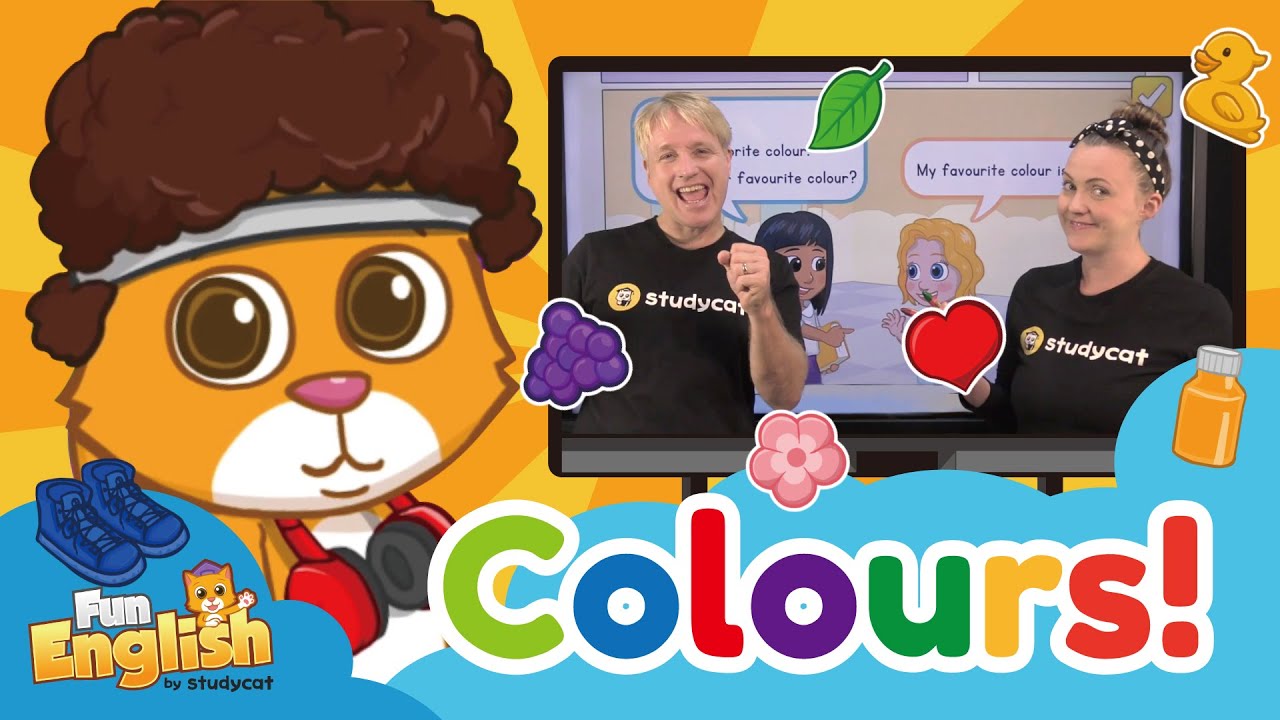 Fun English Colours Class (Part 2) - YouTube