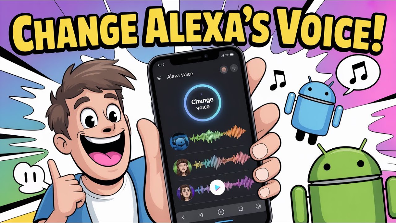 How to Change Alexa's Voice on Android 2022 - YouTube