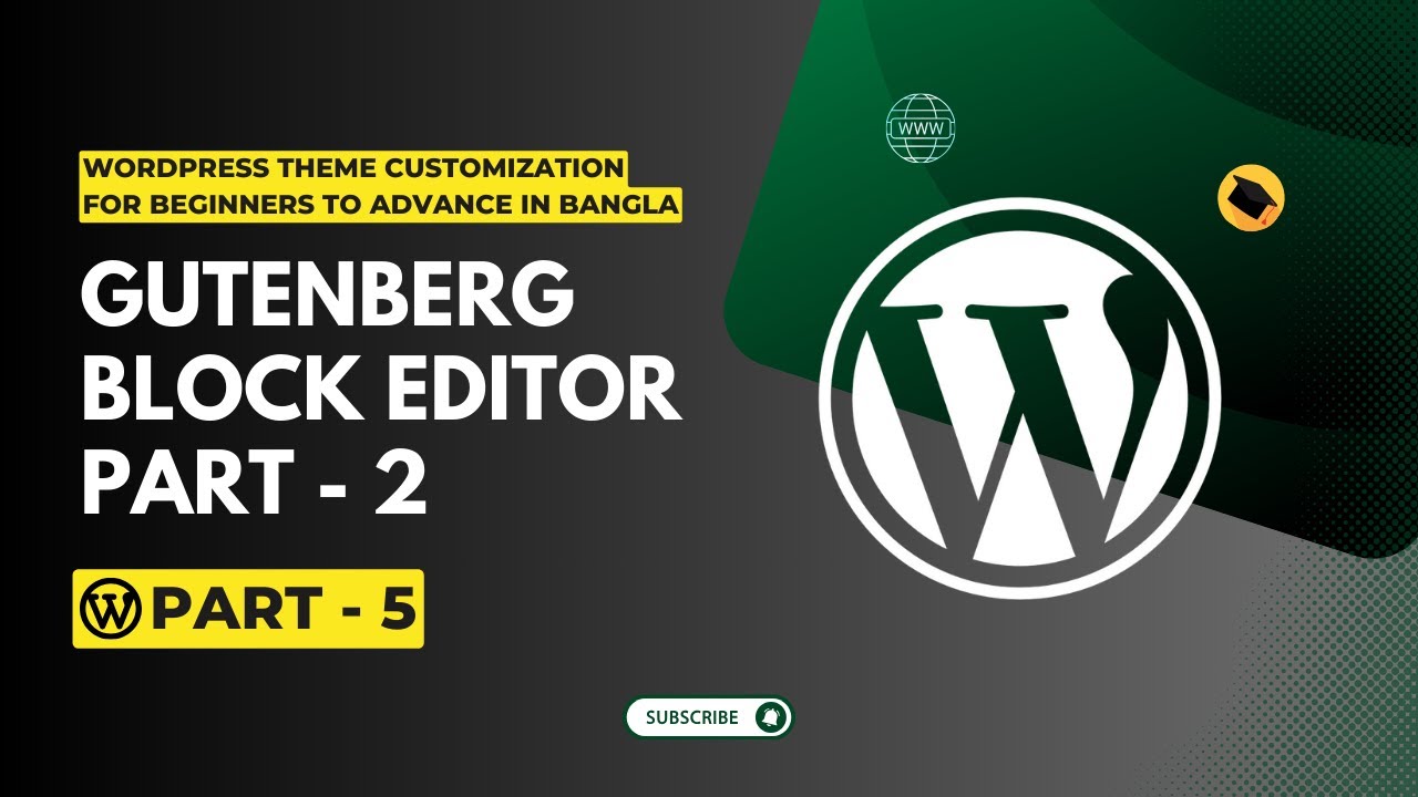 Gutenberg WordPress editor tutorial part 2 | WordPress Part 5 | Silent Provision Bangla - YouTube