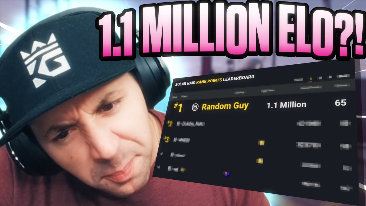 The Number One Ranked Player Has Over 1 MILLION ELO! - YouTube