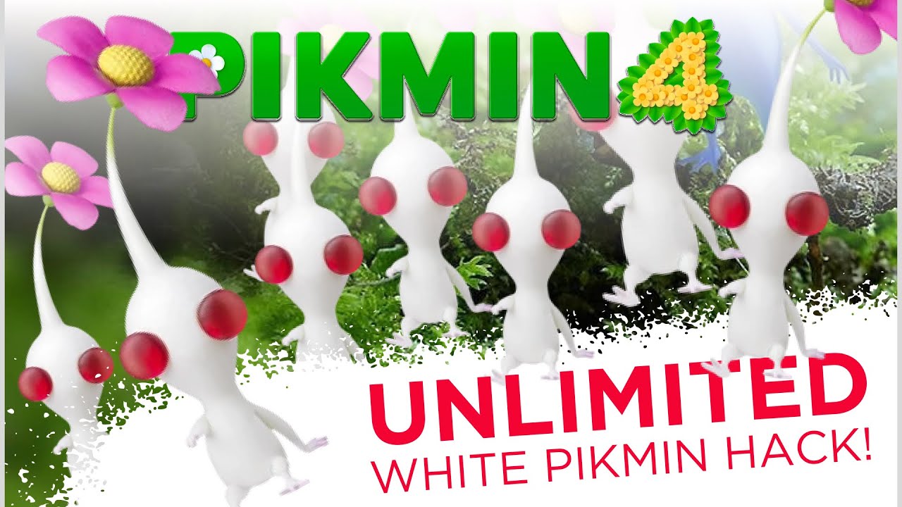 Pikmin 4 Gaming Walkthru -- Guide to find Unlimited WHITE PIKMIN (the ...