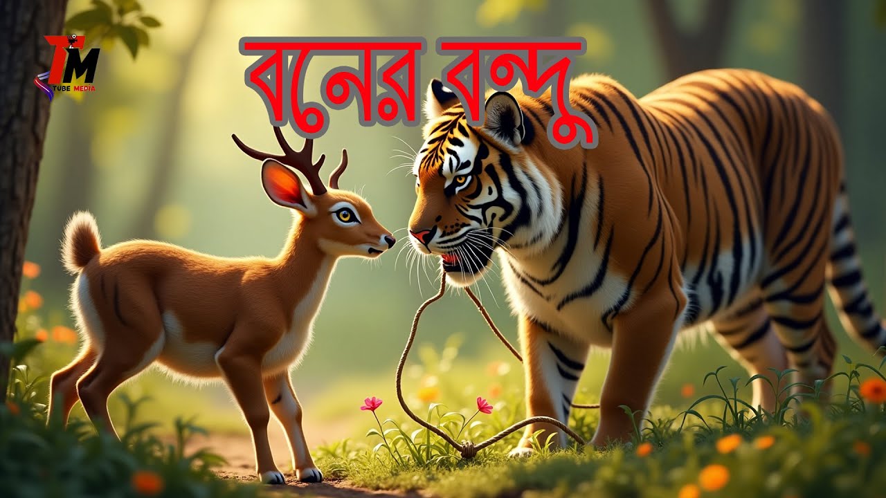 বনের বন্ধু || Tube Media Newe Katon ||New Katon || কাটন গল্পো || Biplob ...
