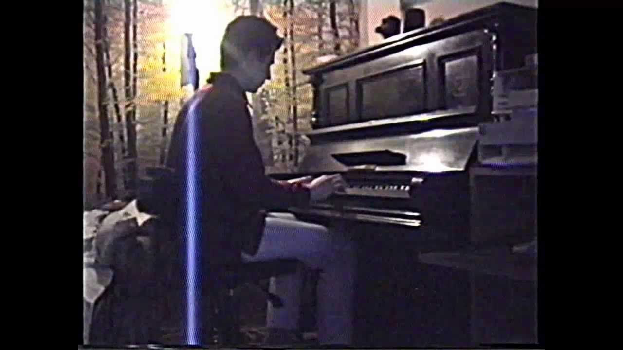 Piano playing by Emil - Robert Westphal signed, upright piano - YouTube