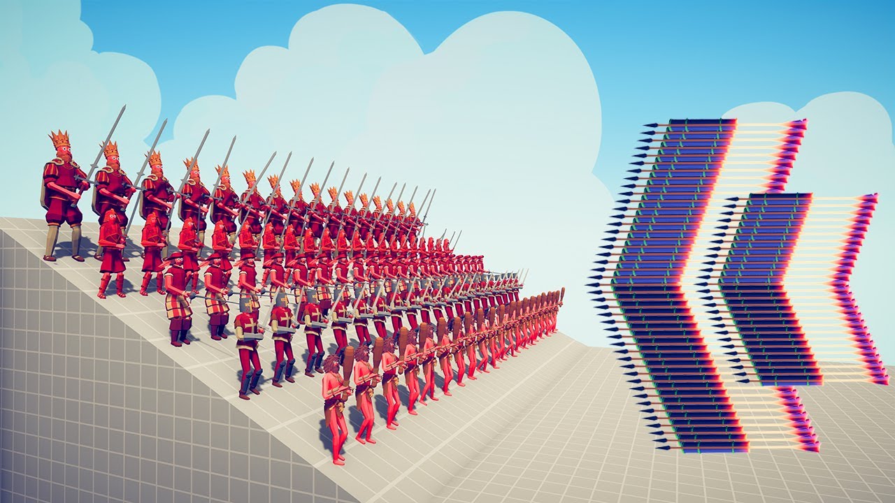 SWORD UNITS vs RANGED UNITS Part 2 | TABS - Totally Accurate Battle ...