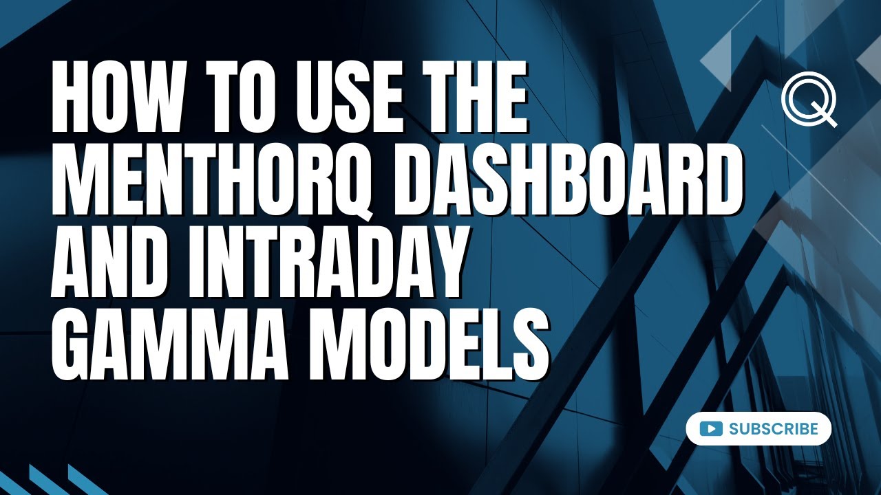 How to use the MenthorQ Dashboard and Intraday Gamma Models - YouTube