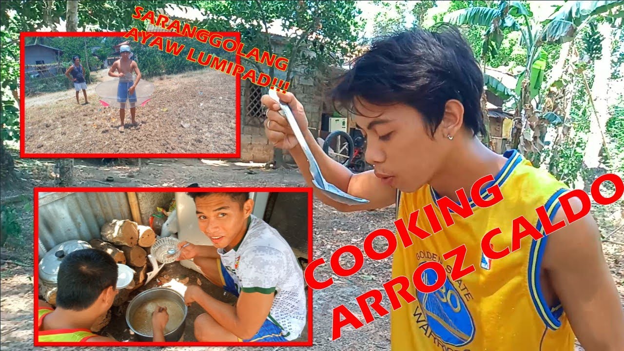 Ayaw lumipad ng saranggola. cooking arrozcaldo 😋 | kalitar vlog - YouTube
