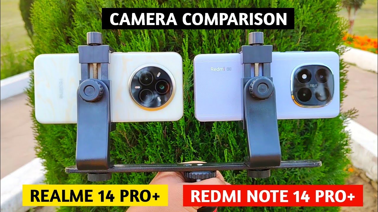Realme 14 Pro Plus vs Redmi Note 14 Pro Plus Camera Comparison - YouTube