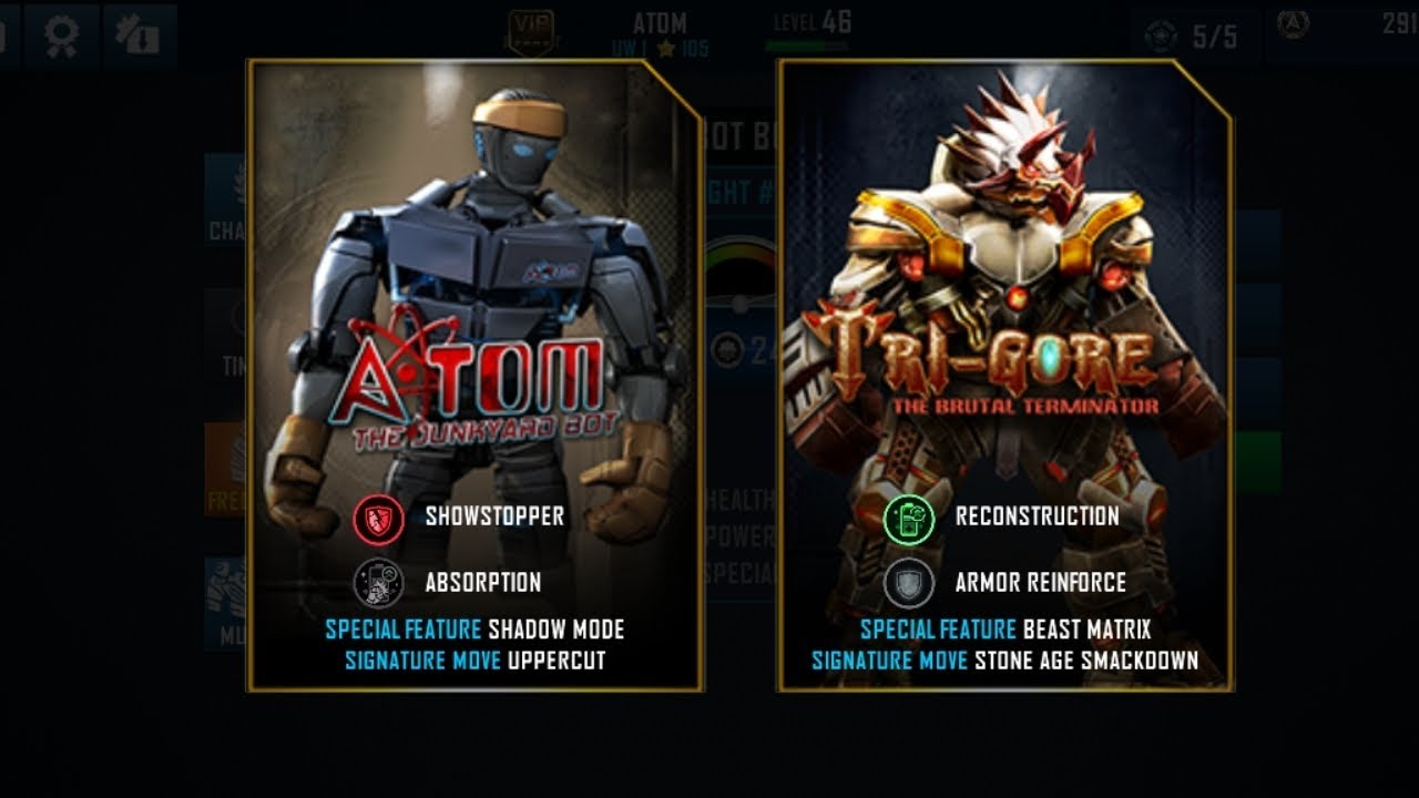 Real Steel WRB. Gameplay No voice/ sin comentar. ( Atom vs Trigore ...