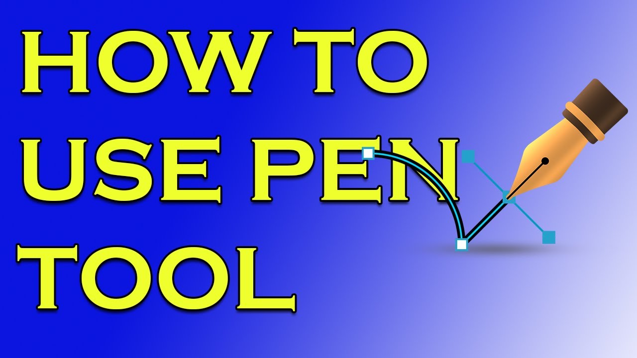How To Use Pen Tool Illustrator Youtube