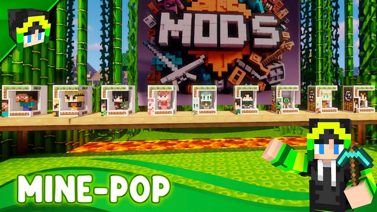 MUCHAS FIGURAS DE FUNKO POP | Mine Pop 1.20.1 | MODS DE MINECRAFT JAVA ...