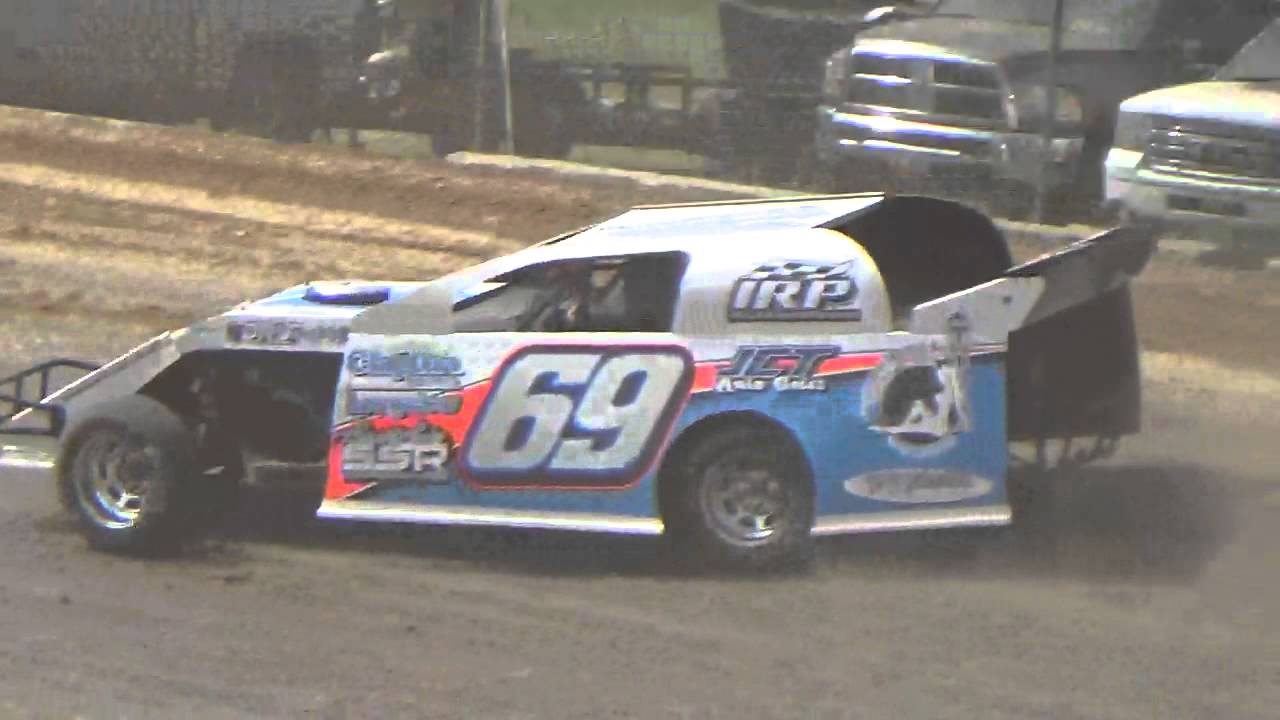 Boothill speedway day race limited modified feature - YouTube