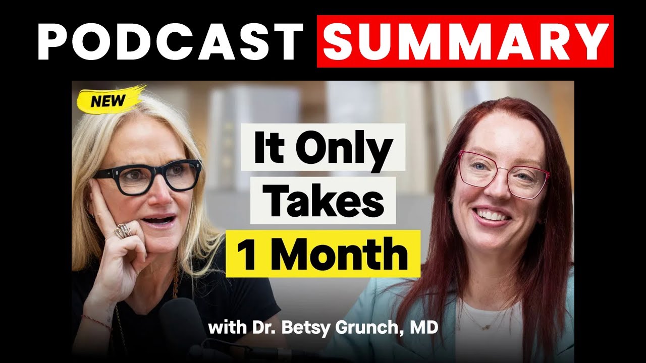 The Protocol to Lose Fat, & Take Control of Your Health | Dr. Betsy ...