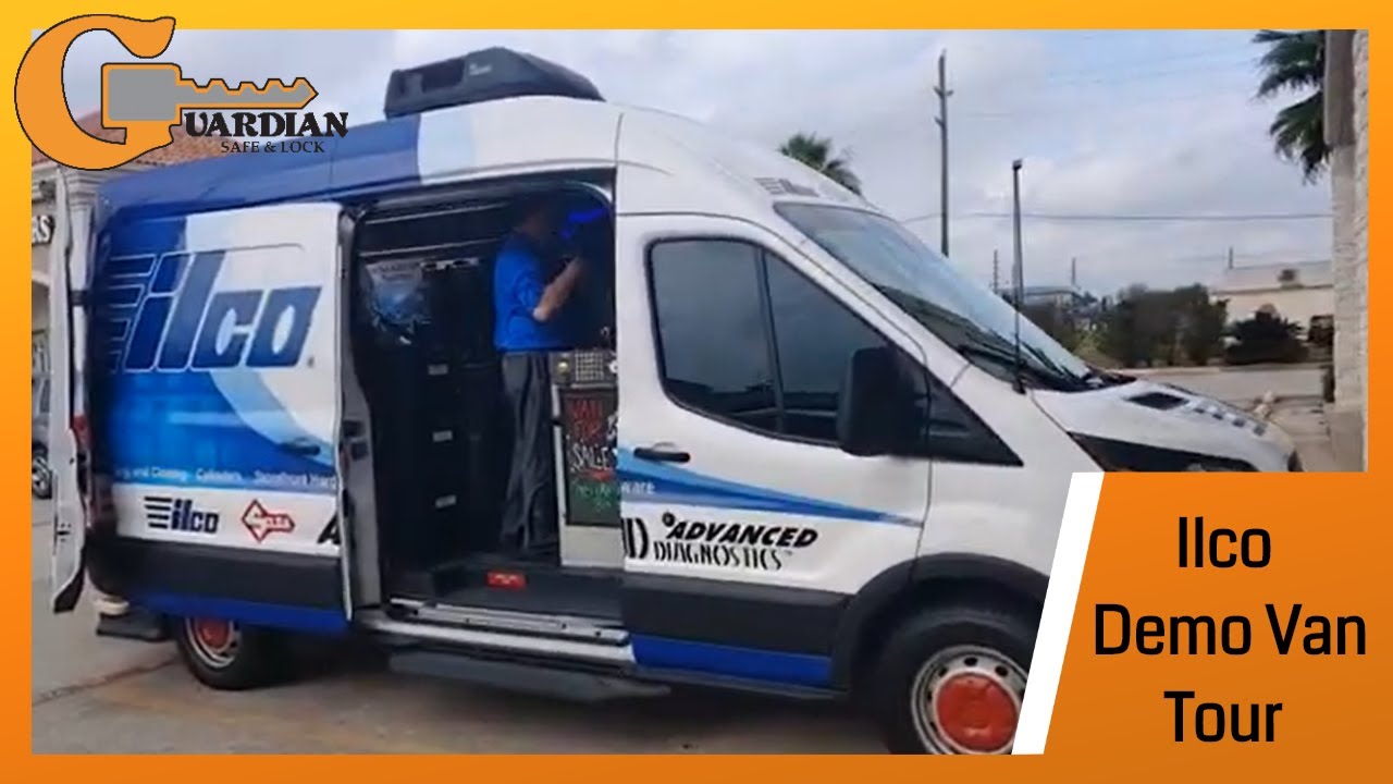 Touring The Ilco Demo Van | New Locksmith Tools! - YouTube