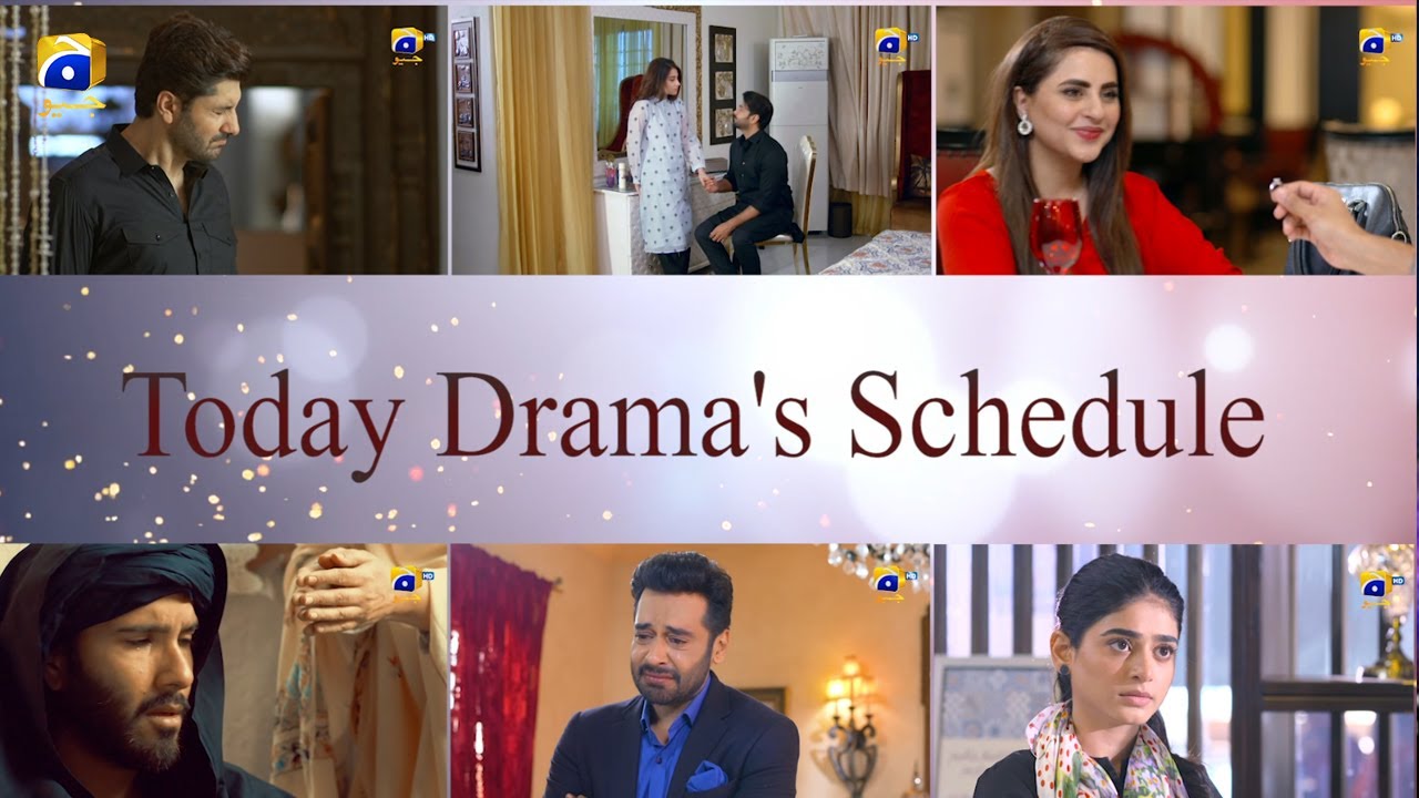 Today at HarPal Geo - Drama Schedule - Mohabbat Dagh Ki Soorat, Rang ...