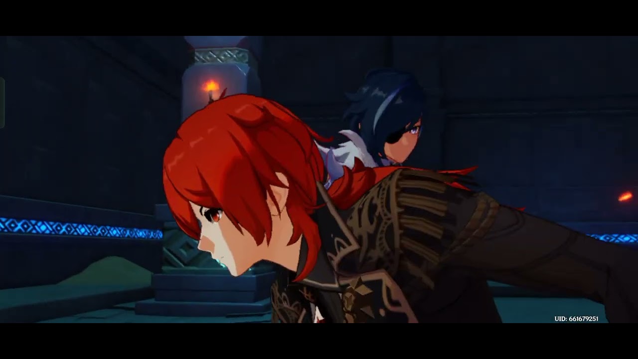 Diluc and Kaeya scene - YouTube