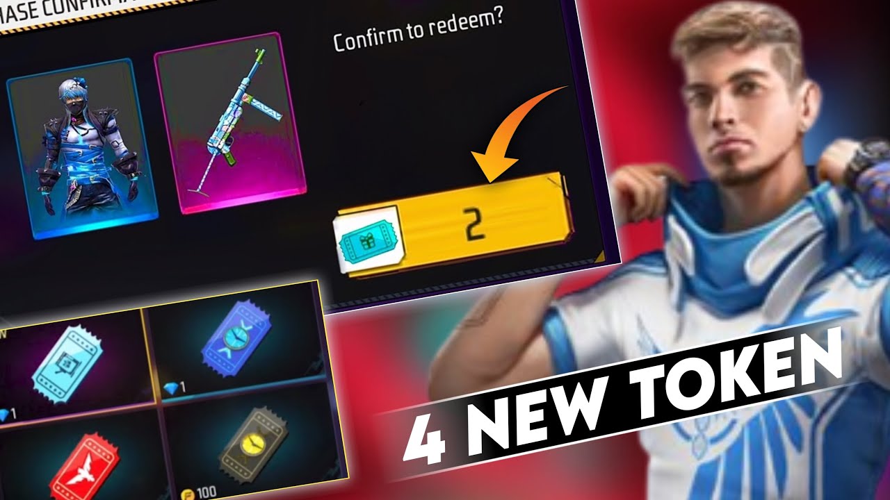 4 NEW LUCK 🤞 TOKEN IN FREE FIRE || OLD LUCKY ROYALE TOKEN EXCHANGE ...