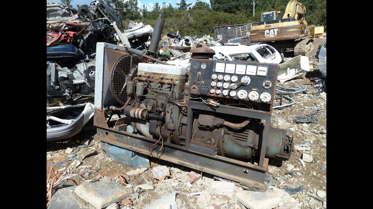 Old German "Kämper" 60kva 415V Diesel Generator Project? instead of the ...
