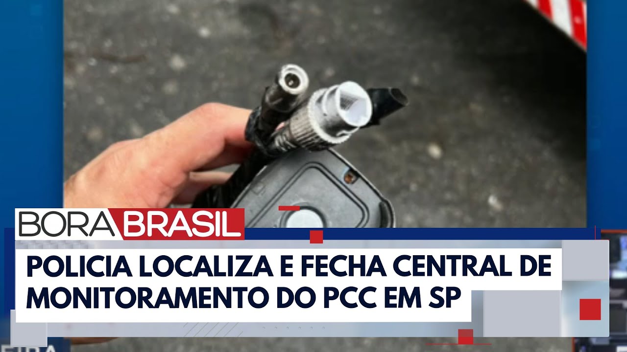 Polícia fecha central de monitoramento do PCC em SP I Bora Brasil - YouTube