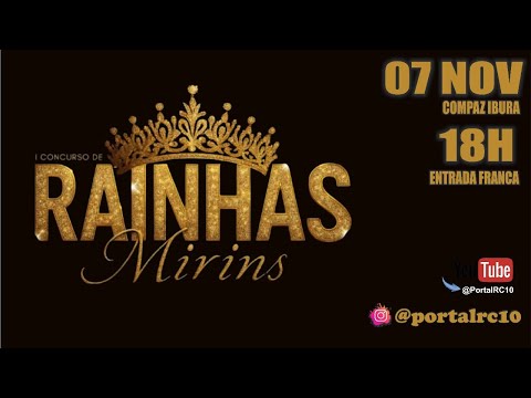 Concurso Rainhas Juninas Mirins 2025