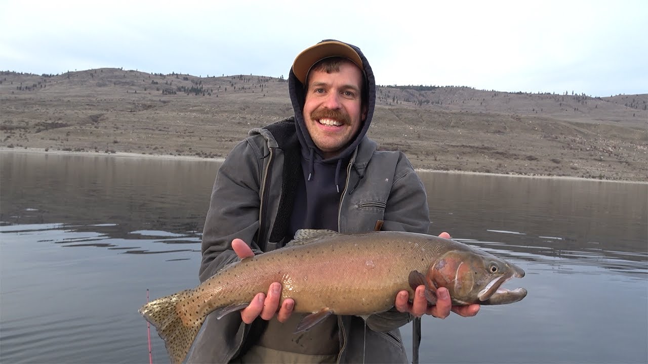 Epic Fishing Lahontan Cutthroat Trout (Omak Lake) - YouTube