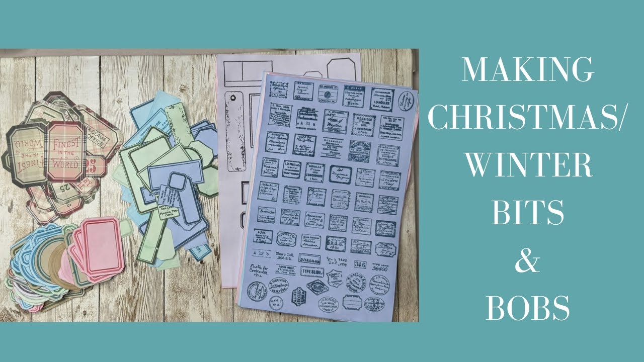 Making Christmas/ Winter Bits and Bobs - YouTube