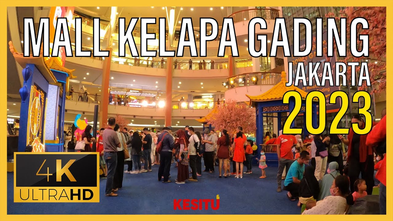 MALL KELAPA GADING JAKARTA (4K 60fps) POV - IMLEK DI MALL AUTO RAME ...