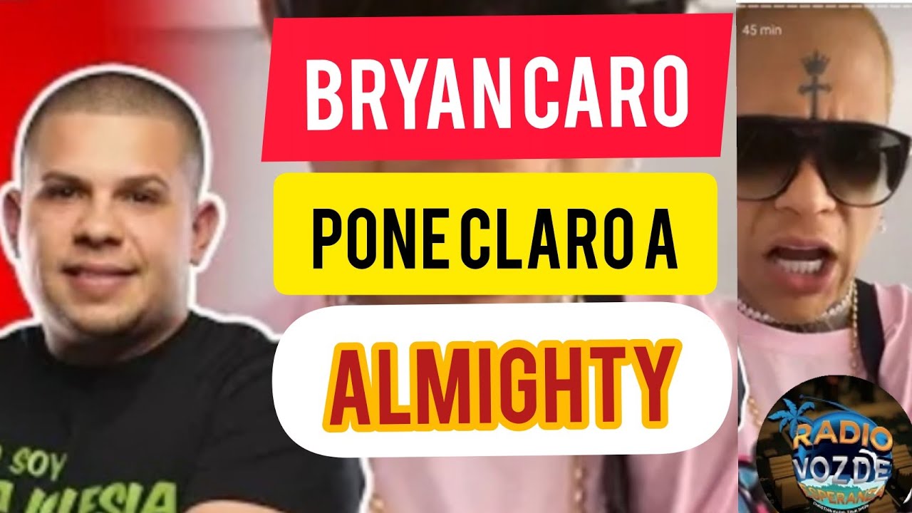 EVANGELISTA BRYAN CARO PONE CLARO A ALMIGHTY - YouTube