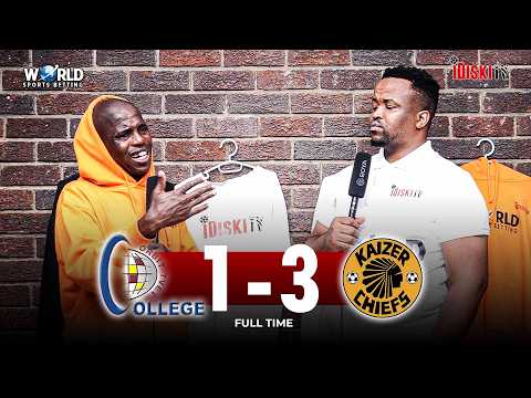 I Had Questions About Maboe But | Orbit College 1-3 Kaizer Chiefs | Junior Khanye