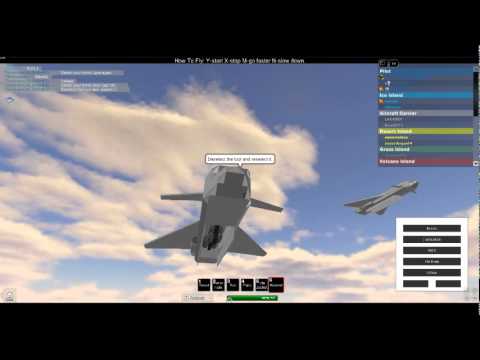 How to fly a Kestrel on Roblox. - YouTube