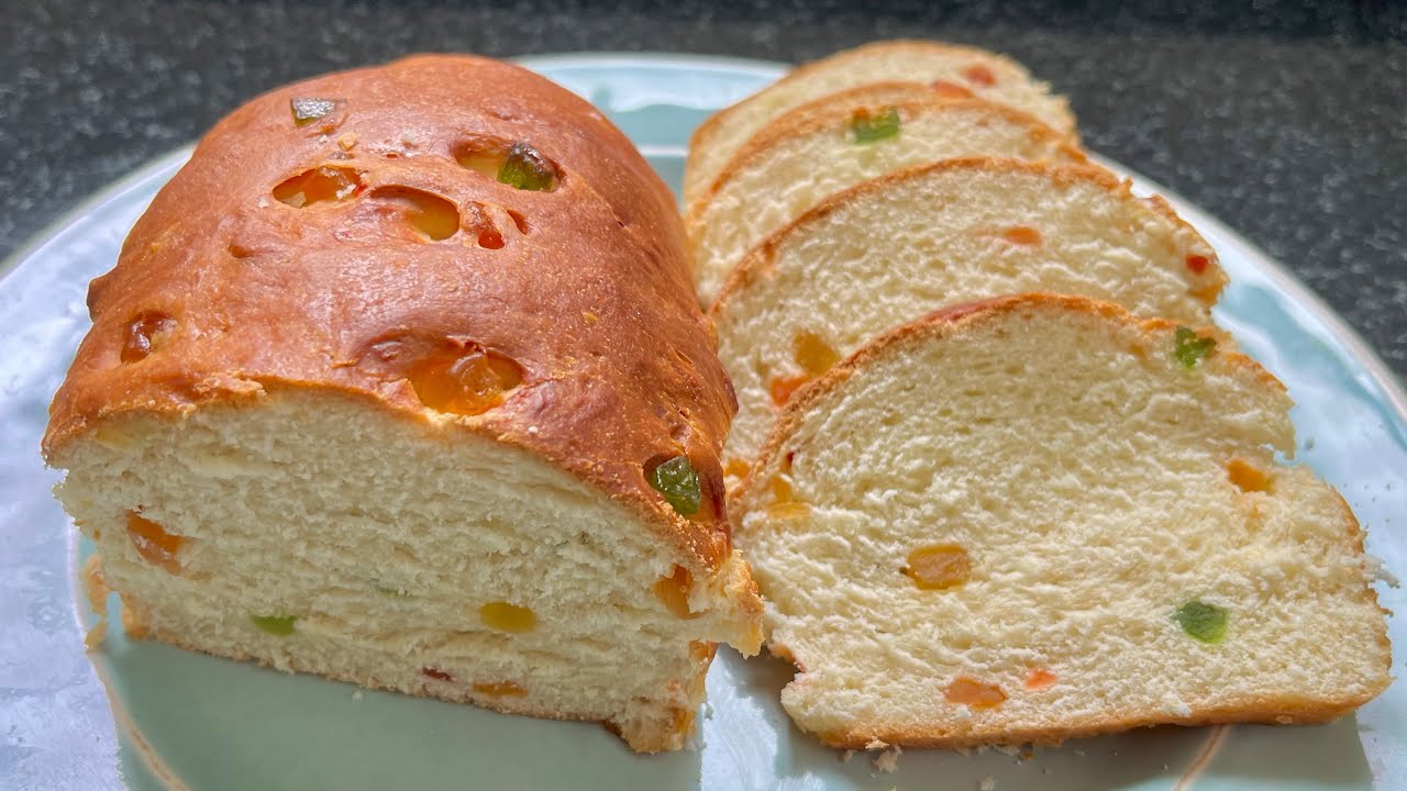 Fruity Bread | Tutti Frutti Bread | Fruit Bread Recipe | Homemade ...