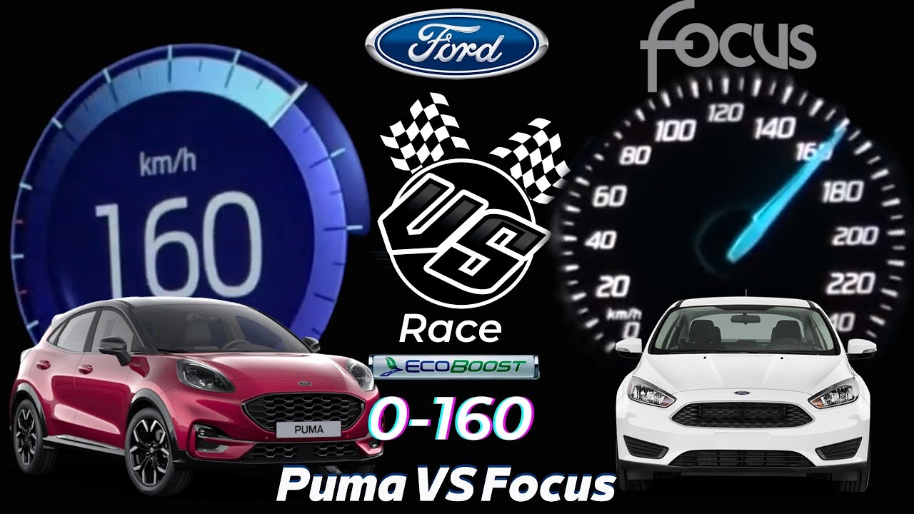 Hız Denemesi Ford Focus 1.0 Ecoboost 125 Hp VS Ford Puma 1.0 Ecoboost ...