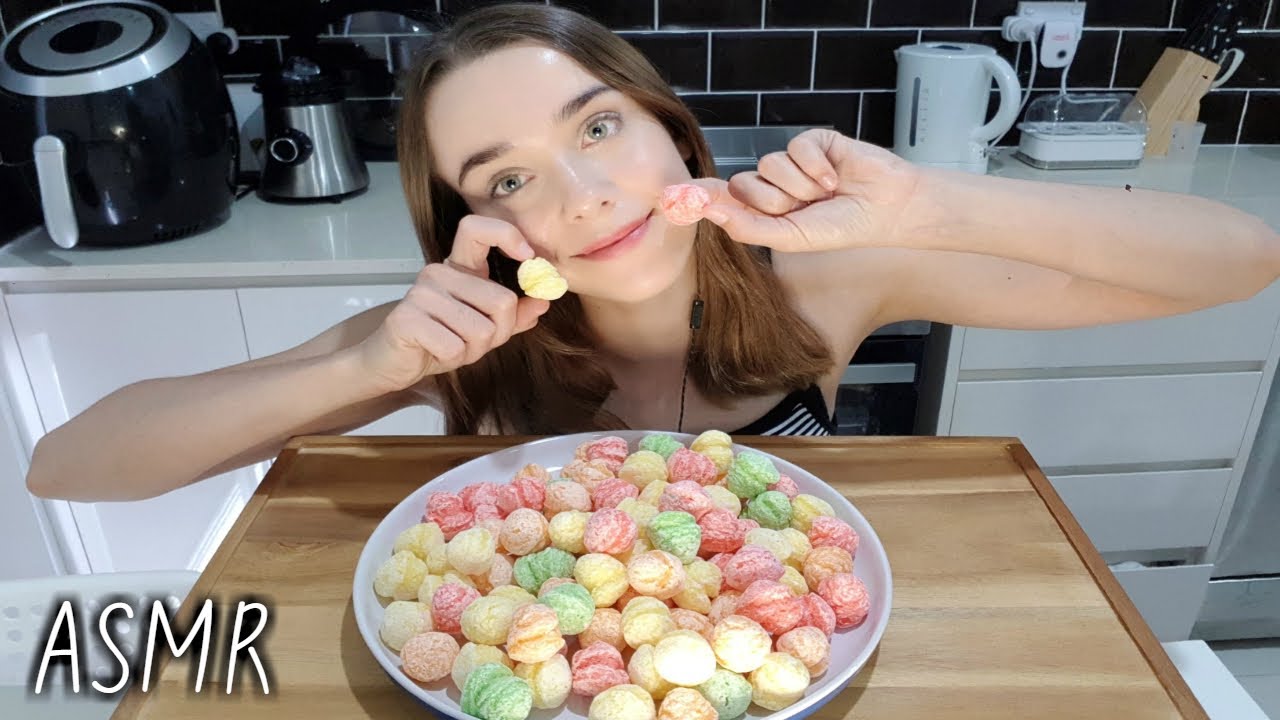 [ASMR] Eating Rice Snacks (No Talking) Super Crunchy Sounds - YouTube