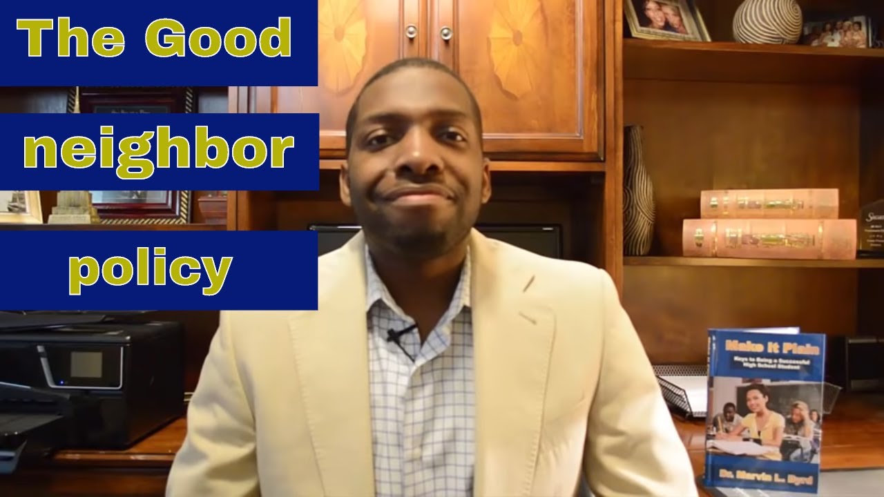 Good Neighbor Policy Hoover