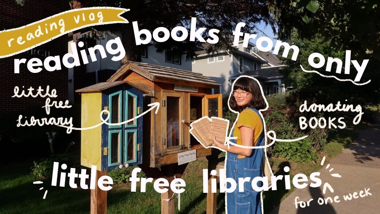 i read books i found from little free libraries for a week | reading ...