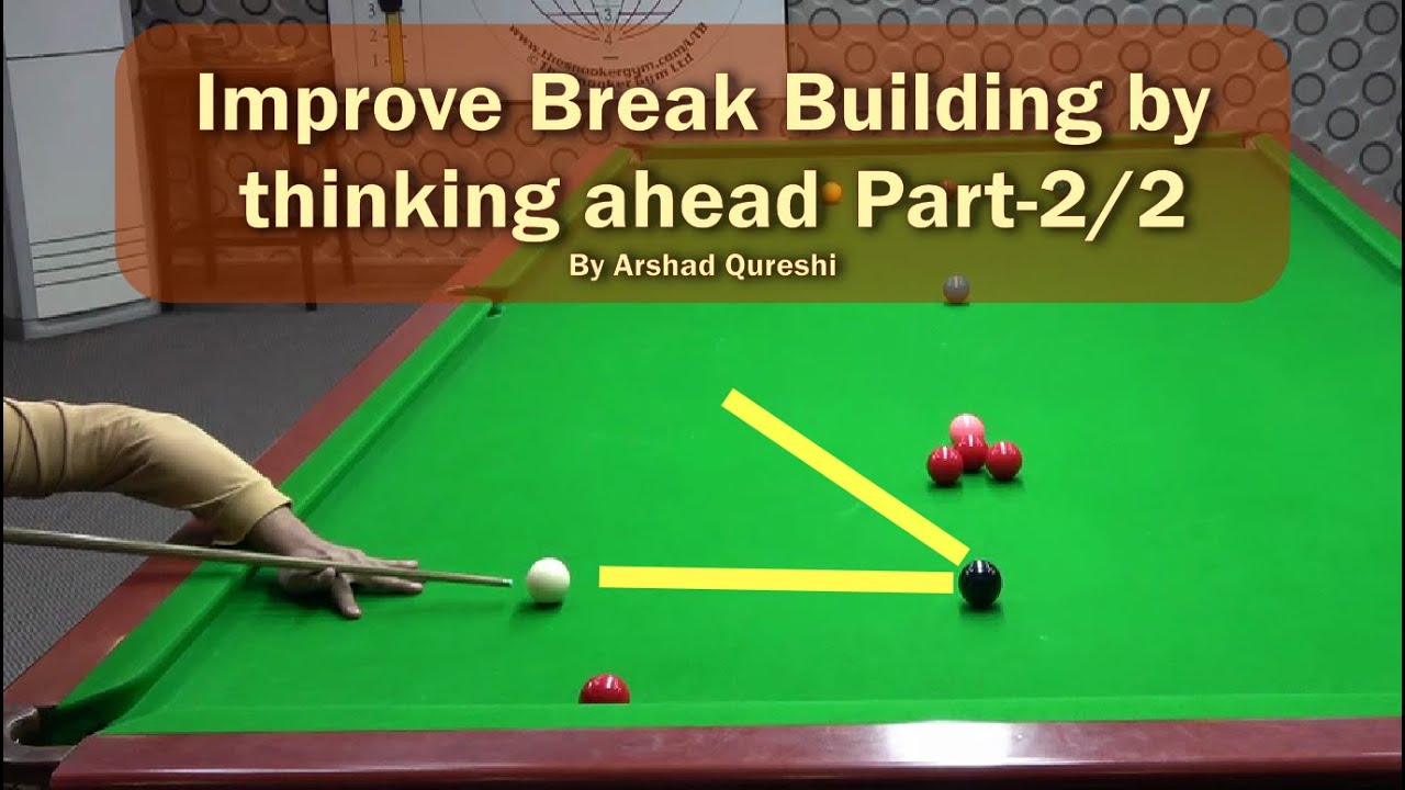 257. HOW BREAK BUILDING THINKING WORKDS Part-2/2, AQ Snooker Coaching ...