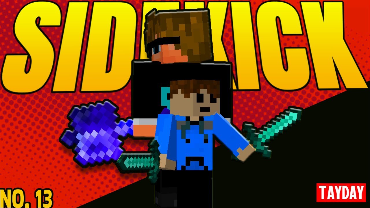 becoming my friends sidekick on a minecraft SMP - YouTube