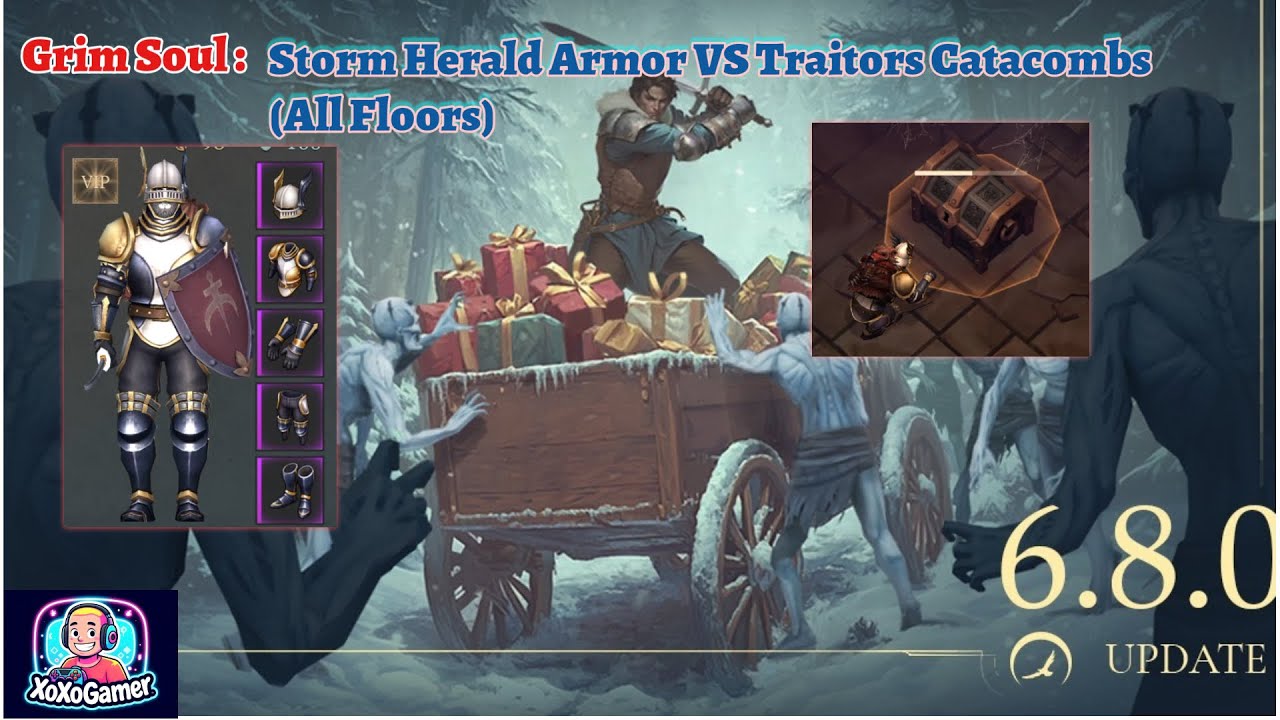 Grim Soul :- Storm Herald Armor vs Traitors Catacombs #games #grimsoul ...