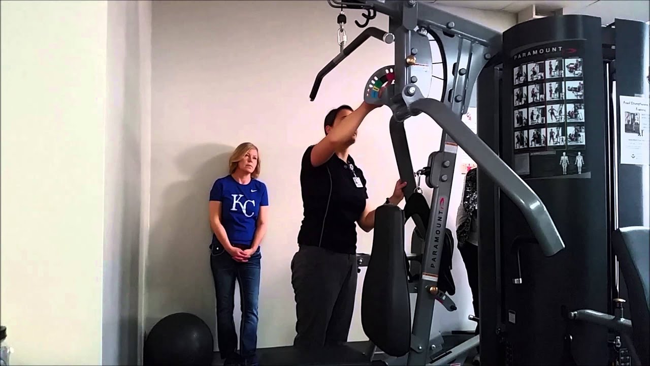precor tower training - YouTube