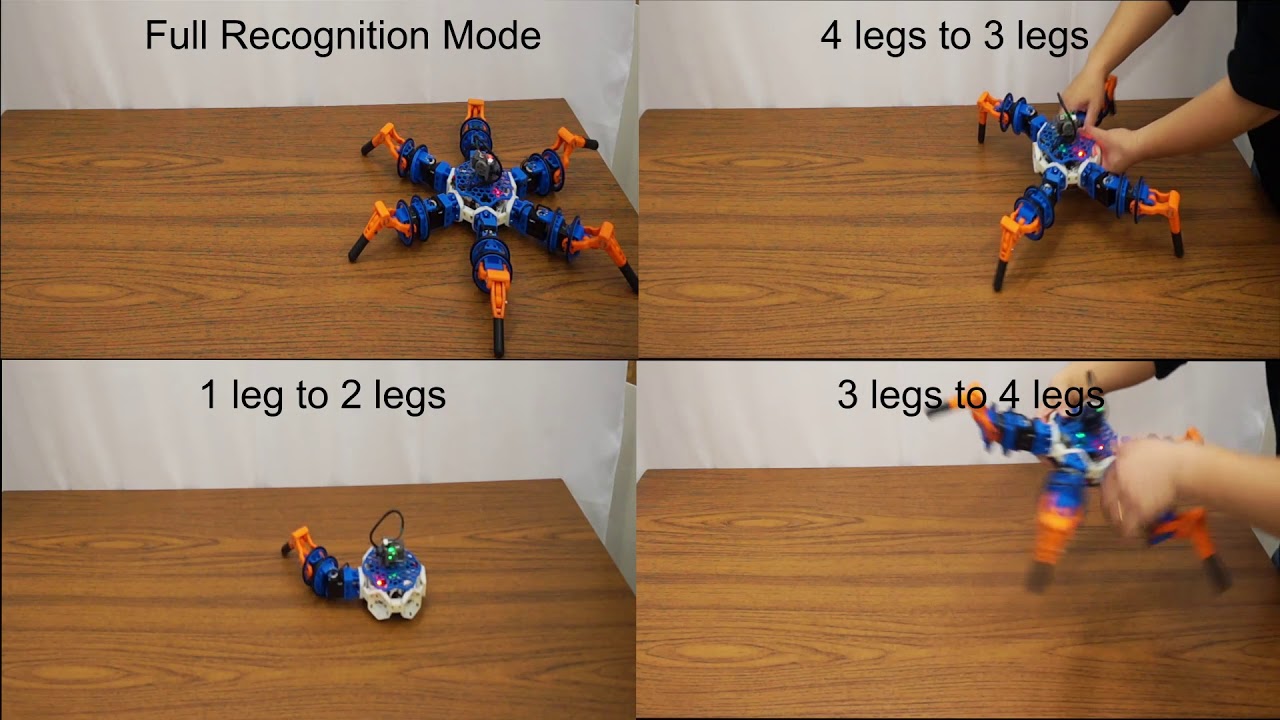 Snapbot V2: a Reconfigurable Legged Robot with a Camera for Self ...