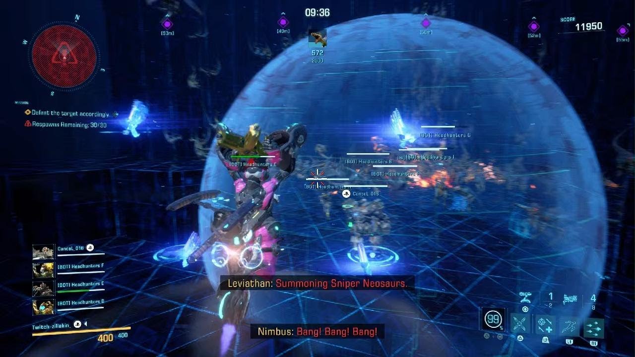 Exoprimal Neo T.rex Fight And the rewards i got - YouTube