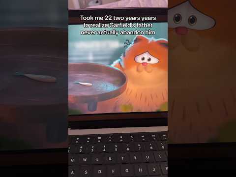 He’s such a good dad 😭💔 #garfrield #garfield #garfieldmovie #sadmoments #sadcartoon #sadness