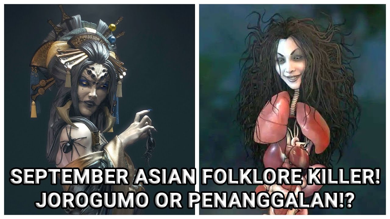 DBD SEPTEMBER ASIAN FOLKLORE CHAPTER! JOROGUMO OR PENANGGALAN?! TINFOIL ...