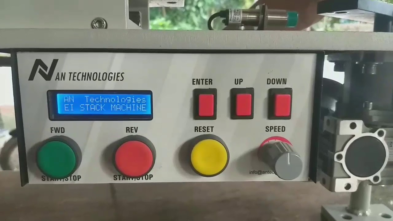 EI LAMINATION STACKING MACHINE (+918129000290,9539777877) - YouTube