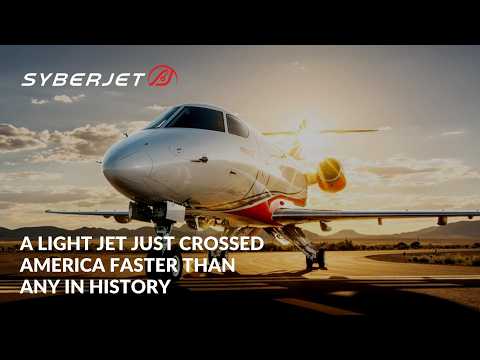 Coast to Coast in 4 Hours 7 Minutes: A World Record Flight