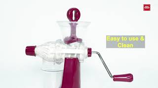 Amazon Brand   Solimo Plastic Handy Fruit Juicer  Amazonin Home  Kitchen