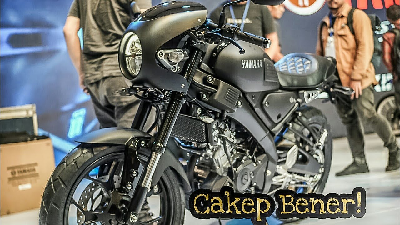 Yamaha New XSR 155, Versi Cafe Racer Cakep Bener! - YouTube