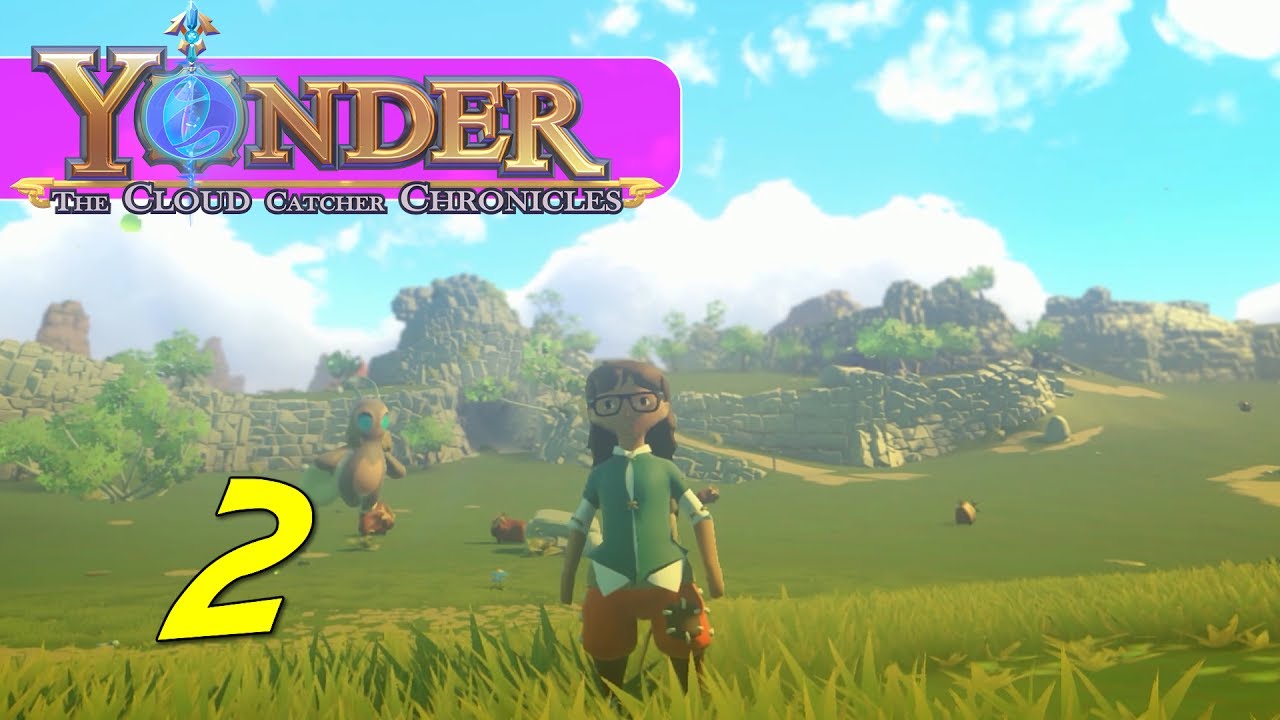 Yonder - Let's Play Ep 2 - BUILD A FARM - YouTube